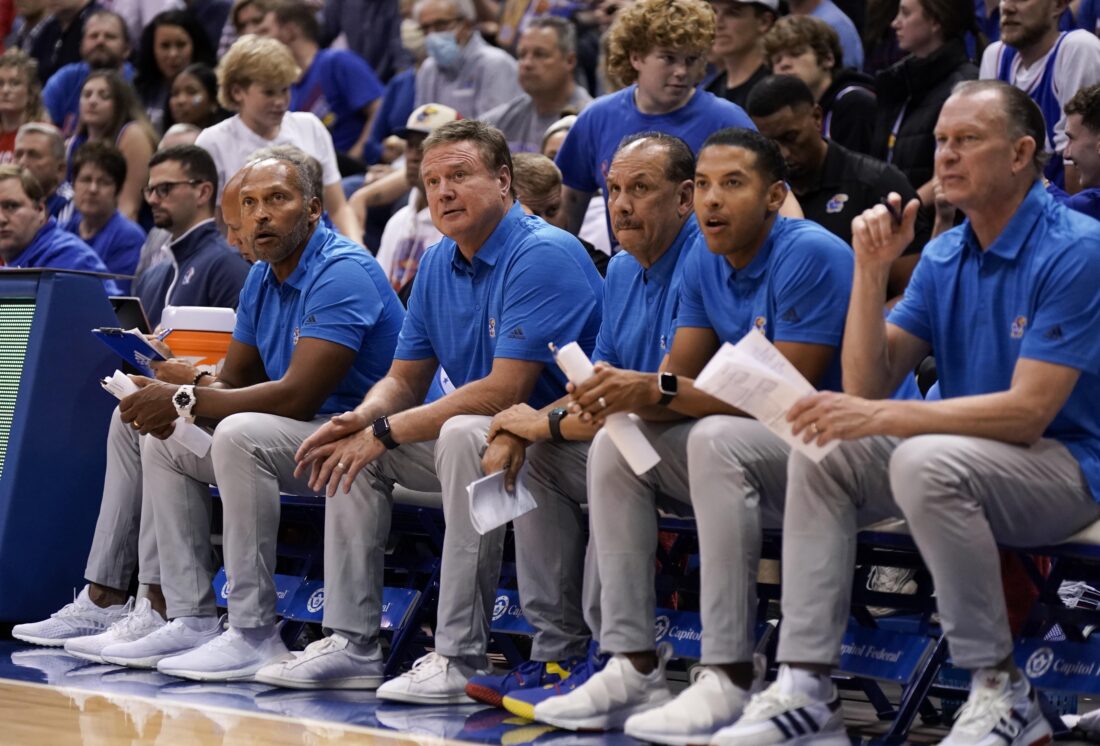 Kansas coach Bill Self excited to be back on the bench after watching ...